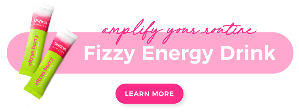 New Fizzy Energy Drink - What's Up, USANA?