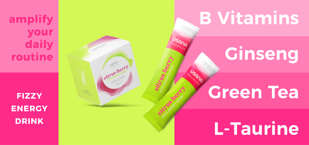 New Fizzy Energy Drink - What's Up, USANA?