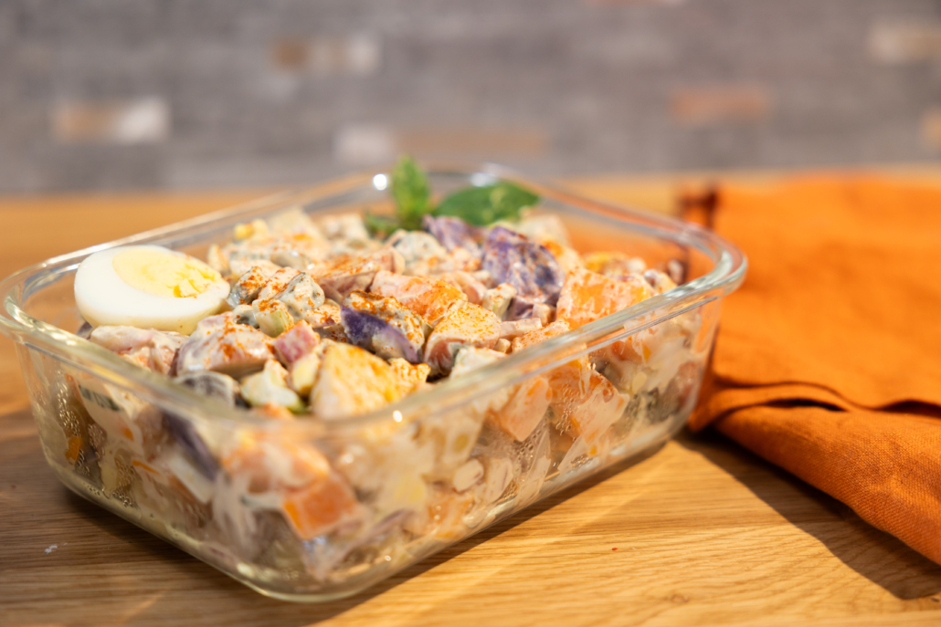 Colorful Low-Calorie Potato Salad - What's Up, USANA?